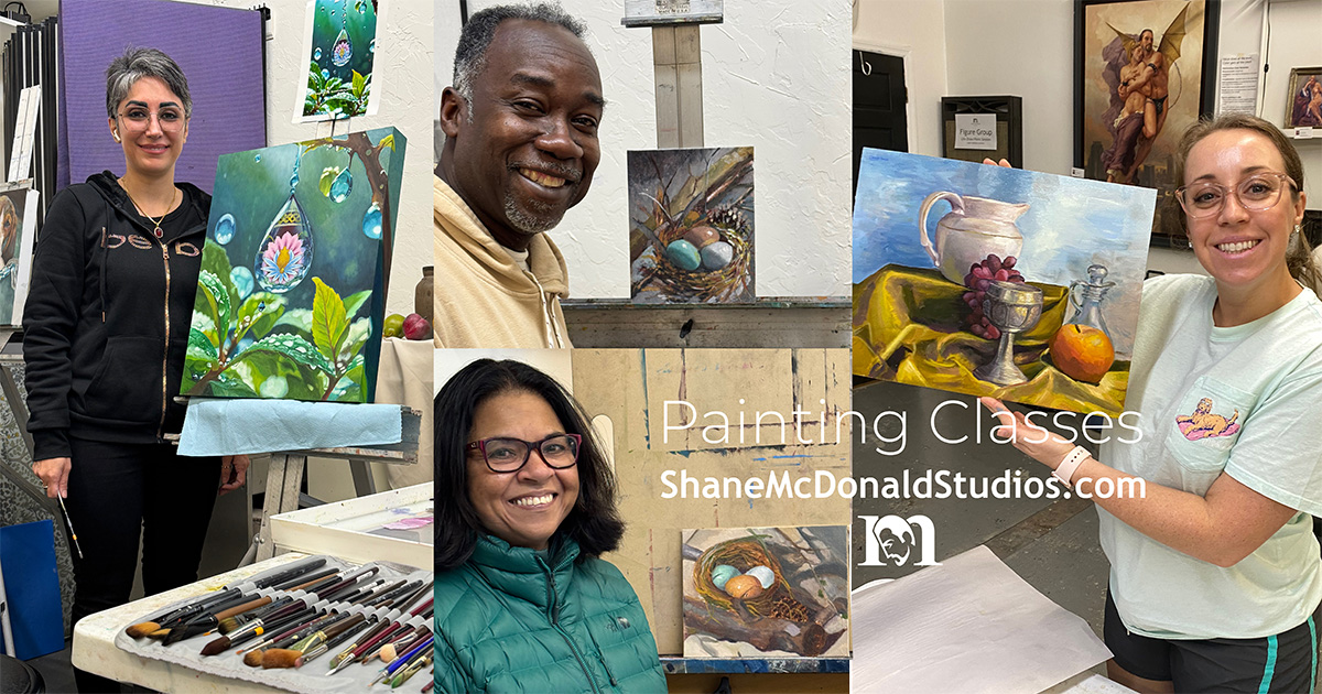 Fine Art Painting Classes | Shane McDonald | Marietta-Cobb, GA